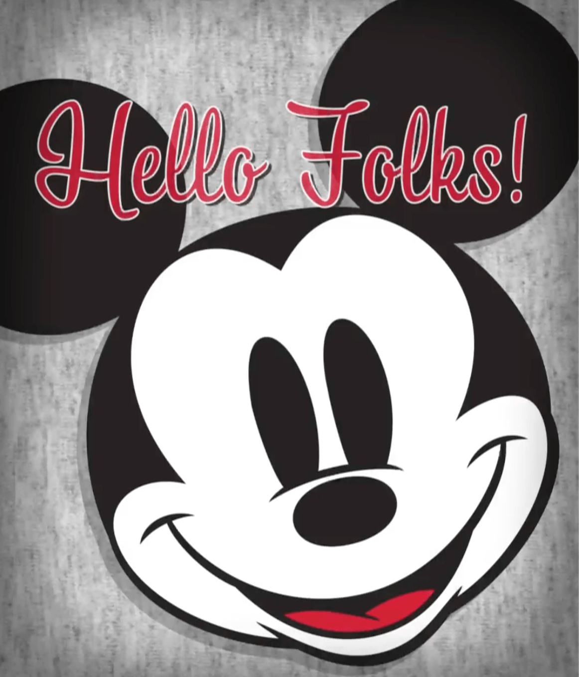 Mickey Throwback - Captivating Visual Design by Chris Tatrn